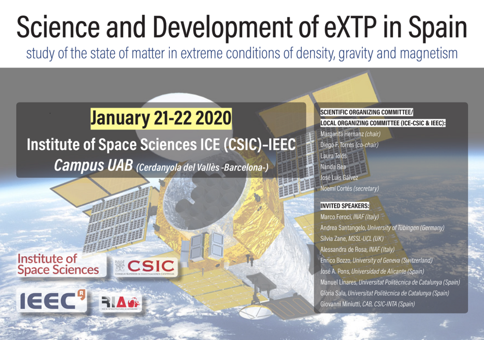 Science and development of eXTP in Spain - IEEC