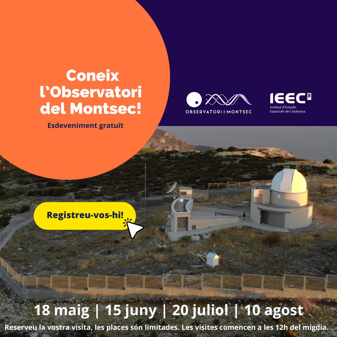 No te pierdas las visitas guiadas al Observatori del Montsec 2025 - IEEC